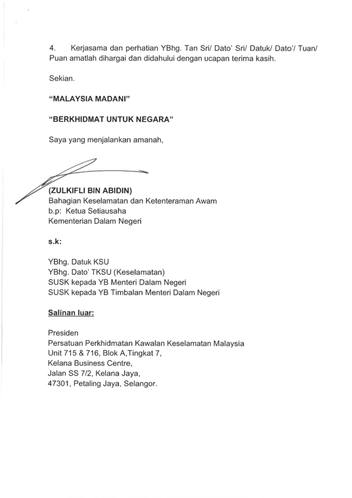 SURAT EDARAN PIKM KE-38/2023: SESI TOWN HALL YB MENTERI DALAM NEGERI ...